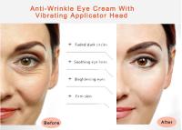 China Quick Absorption Eye Wrinkle Cream , Anti Aging Eye Cream With Vibrating Massage Head for sale