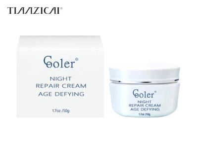 China Oil Control Night Moisturizer Cream Anti Wrinkle Revitalizing Rejuvenates Smooth Tender for sale