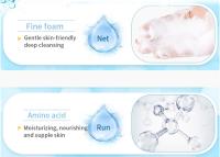 China OEM ODM Face Cleanser Skin Care , Amino Acid Cleanser Non Drying Formula for sale