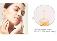 China Hyaluronic Acid Face Serum Oils Day Night 24K Gold Foil Essence Antioxidant Ingredients for sale