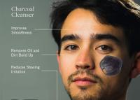 China Naturally Purifies Pores Face Cleanser Skin Care Removes Dead Skin With Charcoal for sale