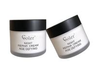 China 50ml Anti Aging Face Moisturizer Night Natural Formula With Hyaluronic Acid & Vitamin C for sale