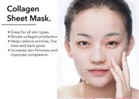 China Collagen Essence Natural Aging Skin Care Sheet Mask for sale