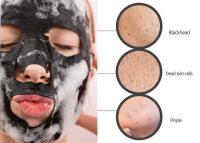 China Deep Cleansing Reduce Pores Bamboo Charcoal Bubble Mask Sheet for sale