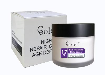 China Skin Replenish 50ml Soften Renew Night Moisturizer Cream for sale