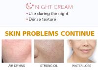 China Skin Replenish 50ml Soften Renew Night Moisturizer Cream for sale