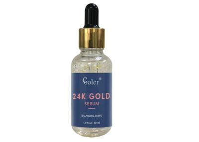 China Anti Aging Lifts Tones 24K Gold Face Serum Oils for sale