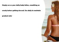 China Waterproof Safe Sun Protection Self Tanner Tanning Cream for sale