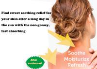 China Moisturizing 100ml After Sun Care With Aloe Vera Gel Sunburn for sale