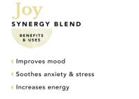 China ODM Joy Blend Essential Oils Therapeutic Anxiety Energy for sale
