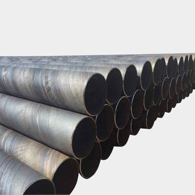 China Carbon Steel Round Black Welded Seamless Tube ASTM A53 Steel Pipe 12M Length for EMT Pipe for sale