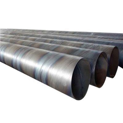China Highly Controllable Manufacturing Process Erw Steel Pipe Carbon Round Ssid Hot Rolled Black Annealed Welded Steel Tube S235jrh for sale