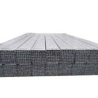 China Non-oiled 16 gauge galvanized steel square tubing 2x2 4x4 2.5x2.5 for structural support systems for sale