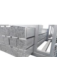 China Hardness Mid Hard Steel Construction Square Steel Tube 20mm Per Kg with Galvanized Coating for sale