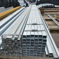 China Hardness Mid Hard Steel Construction Square Steel Tube 20mm Per Kg with Galvanized Coating for sale
