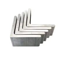 China 400 Series 75x50mm 316l Stainless Angle Line Structural Angle Bar Steel for Building Surface HL for sale