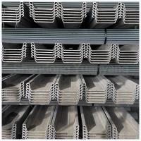 China ASTM Standard Hot Rolled Cold Rolled Larssen Interlocking 9M 12M 15M 18M Z Steel Sheet Piling for Your Customer Requirements for sale