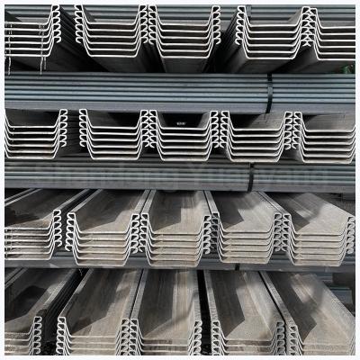 China ASTM Standard Hot Rolled Cold Rolled Larssen Interlocking 9M 12M 15M 18M Z Steel Sheet Piling for Your Customer Requirements for sale