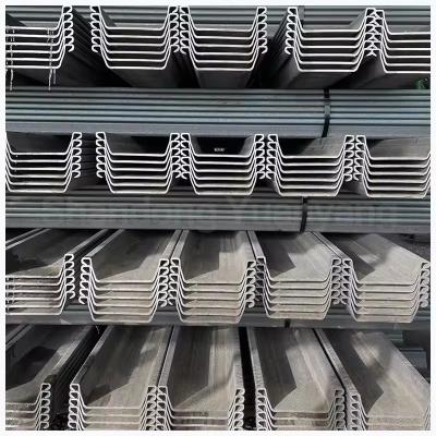 China Cold Formed Stainless Carbon Steel Sheet Pile 12 Meter Type 3 with Standard AiSi ASTM bs DIN GB JIS EN for sale