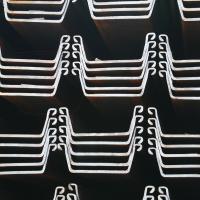 China SY295 SY390 Hot Rolled Z 500 -700 Grade 355 500mm 400x100x10.5mm Steel Sheet Pile for Construction Projects for sale
