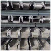 China FX26 steel sheet pile per ton a572 grade 60 for Harbor Used Welding Alloy Or Not Is Alloy Processing Service Welding for sale