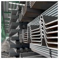 China Punching Processing Service Cold-formed U-shaped Type Hot Rolled Steel Sheet Pile for Invoicing by Actual Weight for sale