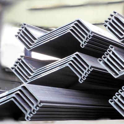 China Technique Hot Rolled Steel Z Type U Type Sheet Pile On Promotion Technique SY295 SY390 for sale