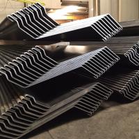 China Technique Hot Rolled Steel Z Type U Type Sheet Pile On Promotion Technique SY295 SY390 for sale
