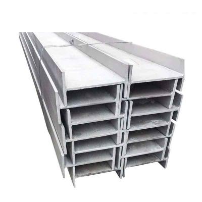 China Competitive 30 Ft Stainless Steel H-Beams with 6-16mm Web Thickness and 8mm-64mm Flange Thickness for sale