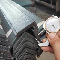 China 304 Stainless Bar 6m-12m Length Good Workability Hot Dip Galvanized L Angle Iron Steel Bar with Hole for Construction for sale