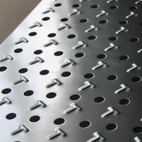 China 304 316L Decorative Punched Perforated Stainless Steel Sheets No.3 Surface Finish Flat Sheet for Stylish Decorations for sale