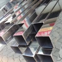China 304 316 316L 402 Perforated 1x1 Square Pipe Stainless Steel Pipes with Punching Service Width of 1500mm for sale