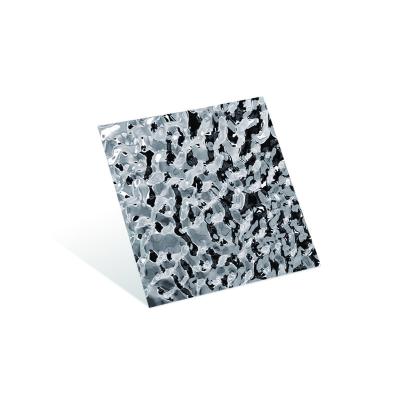 China ASTM Standard Hot Rolled 1mm-5mm Corrugated Stainless Steel Plate in Water Ripple Pattern Colorful Stainless Steel Sheets for sale