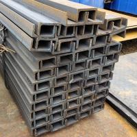 China Golden Galvanized Steel Channel with High Reliability 1-12m Length 4.5-14.5mm Thickness for sale