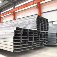 China High Purity Galvanized C Channel Not Perforated ±1% Tolerance Punched Slotted Steel Beams for Long-lasting Performance for sale