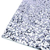 China Mirror Gold Water Effect Stainless Steel Decorative Water Ripples Plate for 201 304 420J2 317L for sale