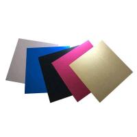 China No.1 Surface Finish Customized 1.0mm Thickness SS316 Black Blue Brushed Color Coated Stainless Steel Plate for Steel Processing for sale