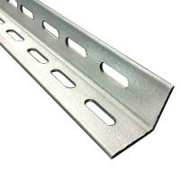 China Non-Alloy Hot Dip Galvanized L Angle Iron Steel Bar with Hole for Construction AiSi ASTM bs DIN GB JIS EN Standardized for sale