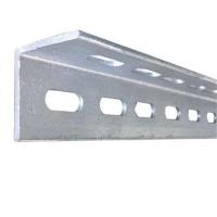 China Non-Alloy Hot Dip Galvanized L Angle Iron Steel Bar with Hole for Construction AiSi ASTM bs DIN GB JIS EN Standardized for sale