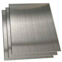 China Brushed Hairline Textured Finish 304 SS Plate with Customer's Requested Thickness and ASTM AISI GB JIS DIN BS Standard for sale