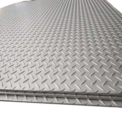 China Good Compression Resistance Structural Stainless Carbon Steel Chequered Steel Sheet Plate for Flat Sheet and Hot Rolled Technique for sale