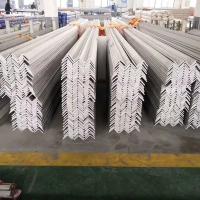 China 80x80x6 2b Surface Stainless Steel L Shape Profile Tile Trim Cutting and Punching Equal Angle Bar Tolerance ±1% for sale