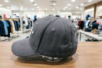 China Corduroy Crown Embroidery Baseball Cap Ribbed Texture Custom Logo Stitching Detail Cap for sale