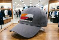 China Corduroy Crown Embroidery Baseball Cap Ribbed Texture Custom Logo Stitching Detail Cap for sale