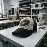 China Terry Cloth Crown 5 Panel Baseball Cap Plush Texture Printed Design Custom Logo for sale