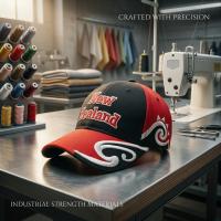 China Streetwear Custom Embroidered Baseball Hats Acid Wash Distressed Crown Oversized Logo Design for sale