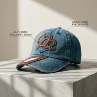 China Hang Tag Six Panel Cotton Baseball Cap Custom Embroidery Logo Package Design for sale