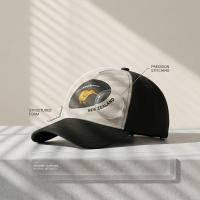China Terry Cloth Crown 5 Panel Baseball Cap Plush Texture Printed Design Custom Logo for sale