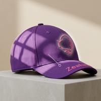 China Cotton Twill Six Panel Baseball Cap Custom Embroidery Logo Structured Crown Style for sale
