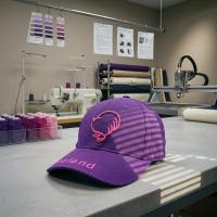 China Cotton Twill Six Panel Baseball Cap Custom Embroidery Logo Structured Crown Style for sale